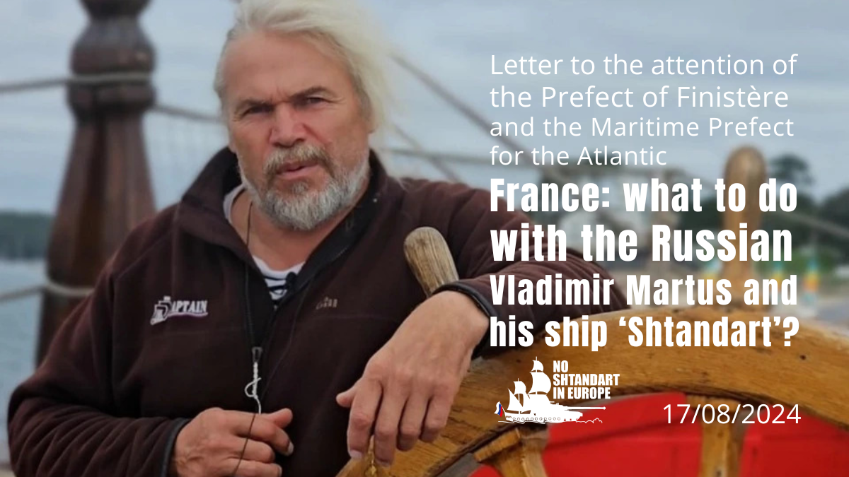 France: what to do with the Russian Vladimir Martus and his ship the ...